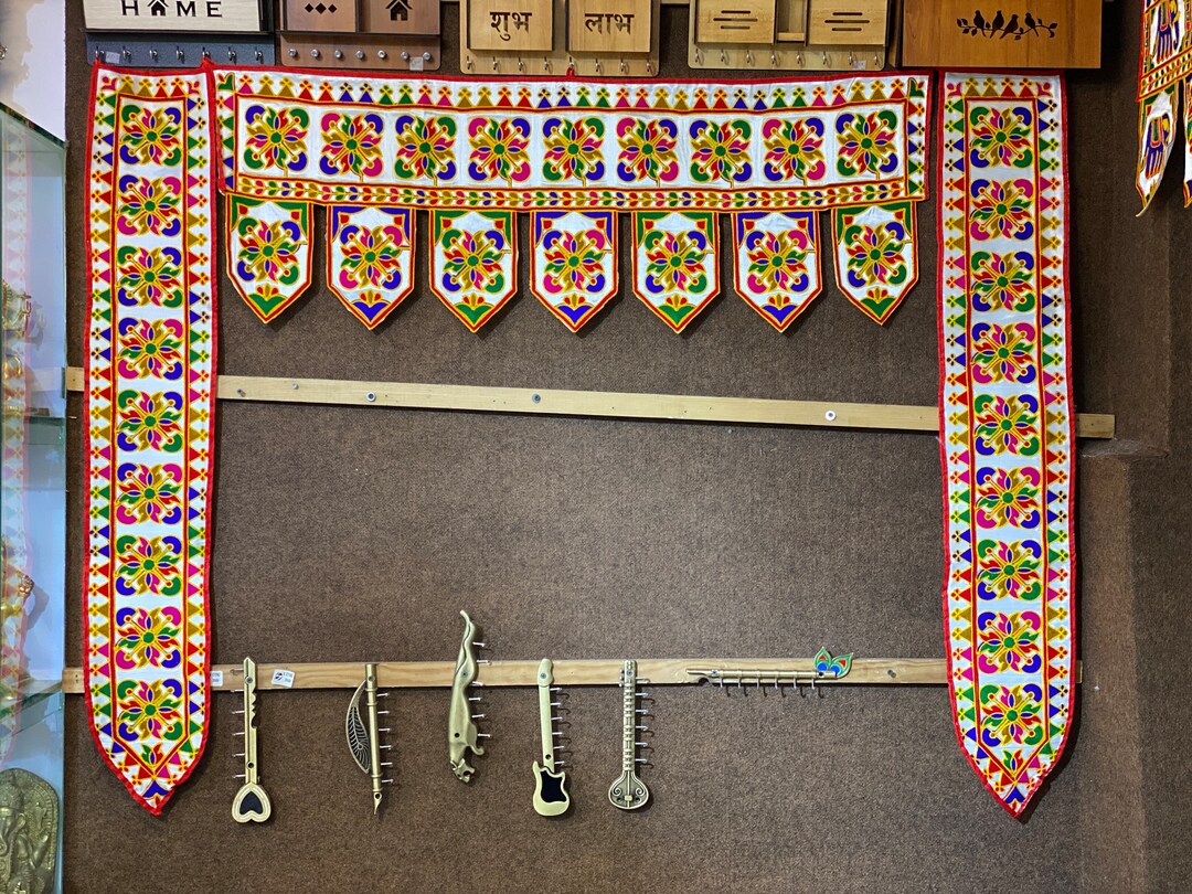 Handicrafted Bandhanwar Toran Kandhi Patti Door Decoration for Diwali ...