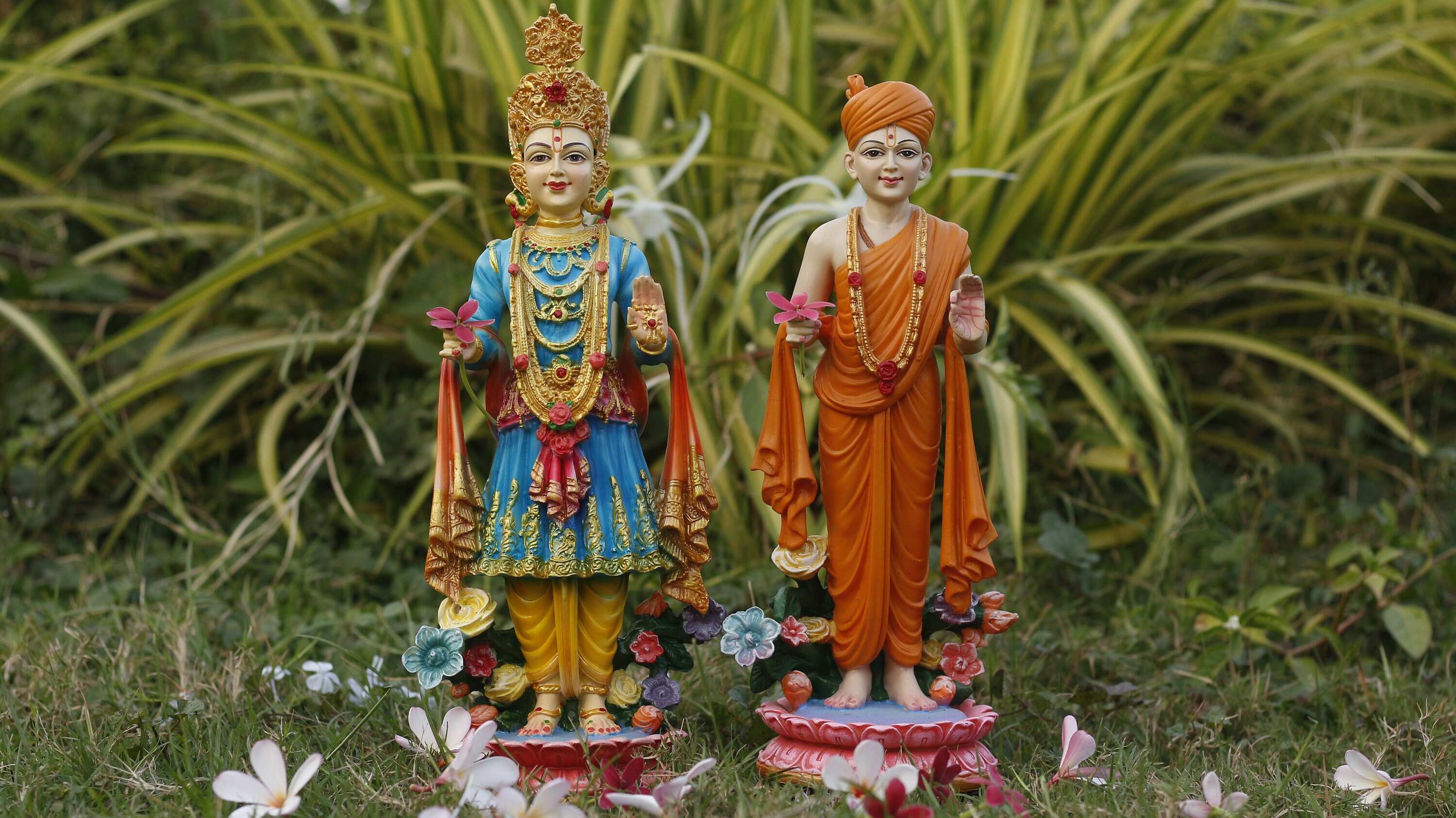Aksharpurshotam Statue Swami Statue,handicraft Large Swaminarayan ...