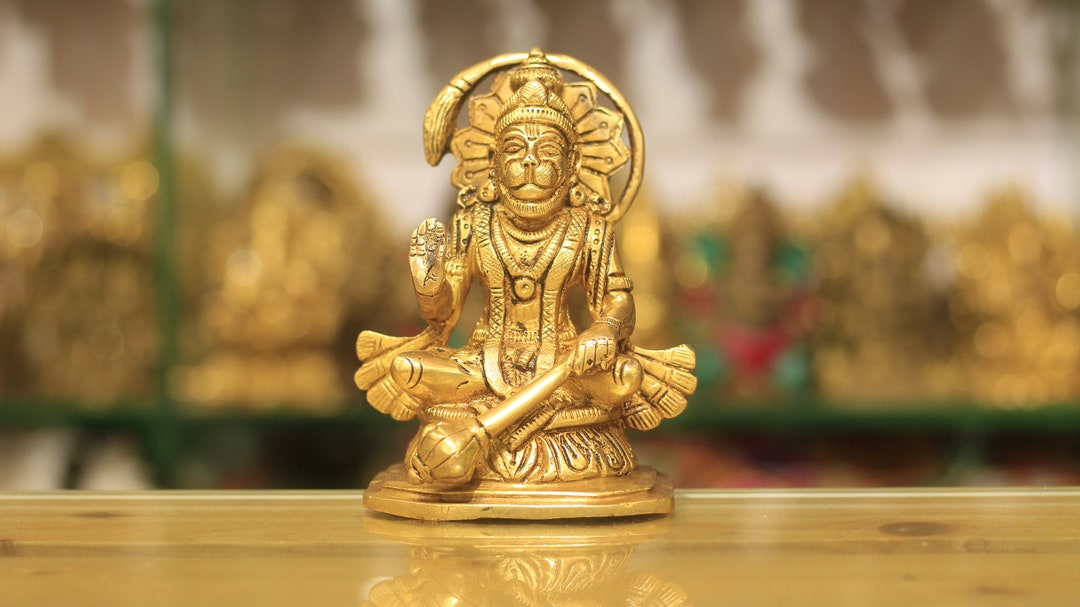 Hanumanji Balaji Hanuman Murti Home Decorspiritual Practice - Etsy