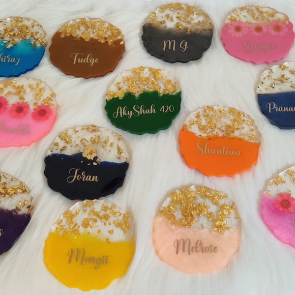 Resin Coaster - Etsy