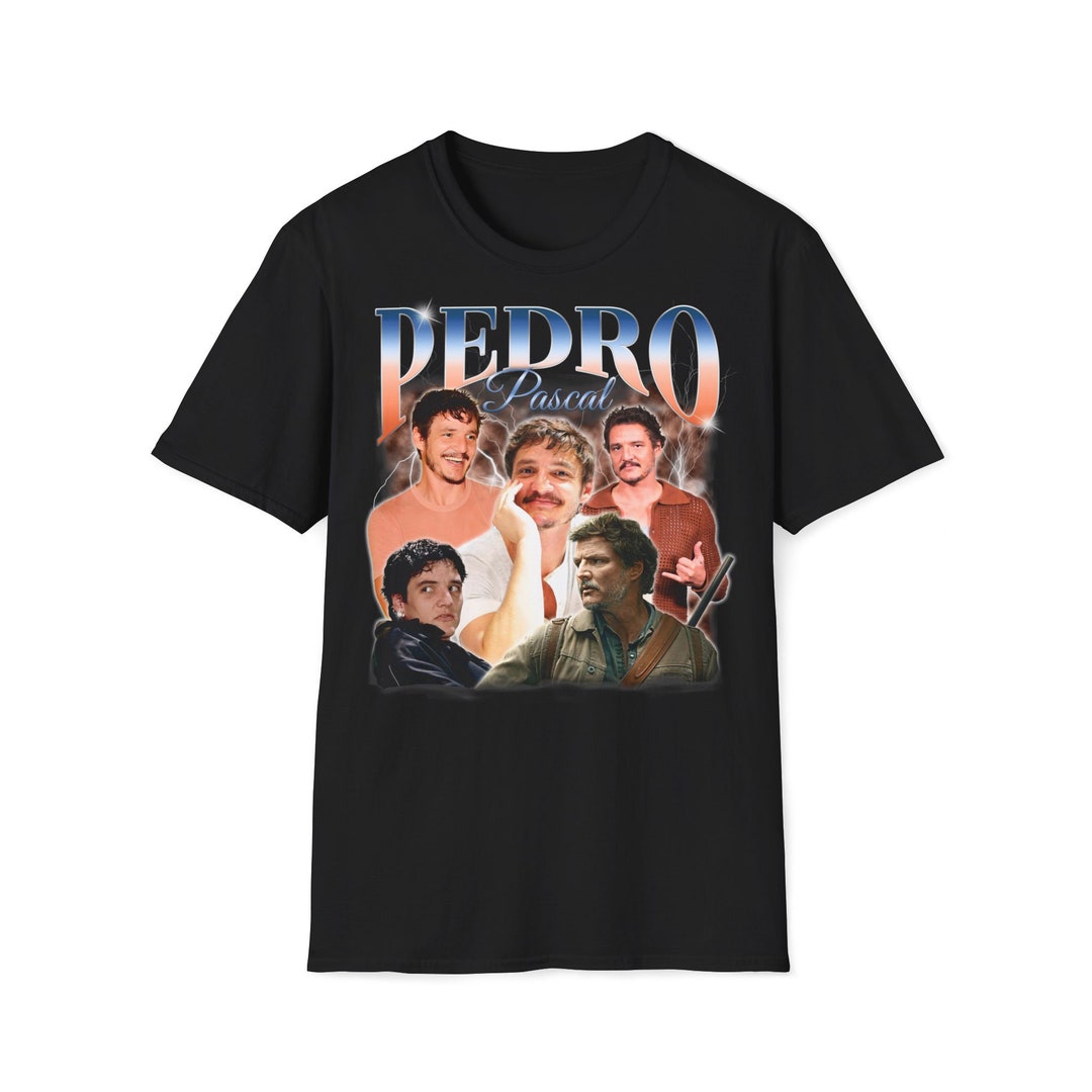 Pedro Pascal 90s Vintage T-shirt. Pedro Pascal Retro T-shirt. Pedro ...