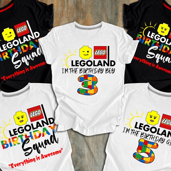 Legoland Birthday Squad Svg - Etsy