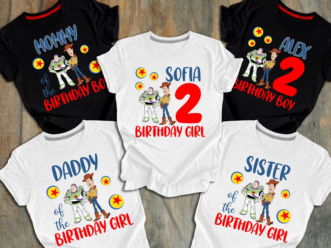 Toy Story Birthday Shirt Toy Story Family Birthday Shirt - Etsy