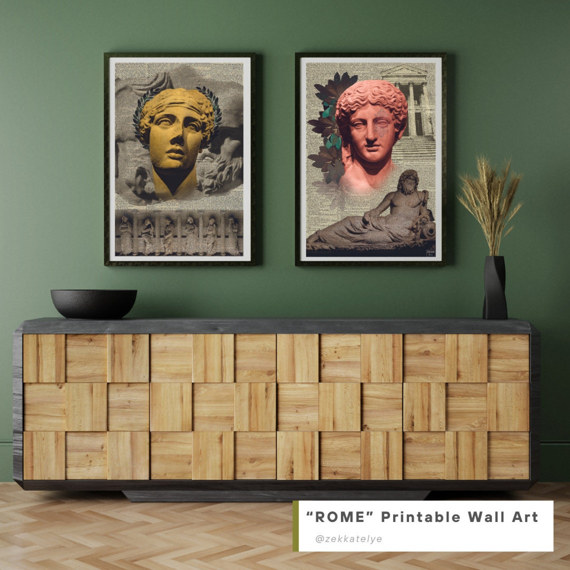 Ancient Rome Statue Printable Art, Aesthetic Wall Decor, Marble ...