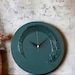 Minimal Concrete Painting Wall Clock - Textured Wall Clock - 3D Wall ...