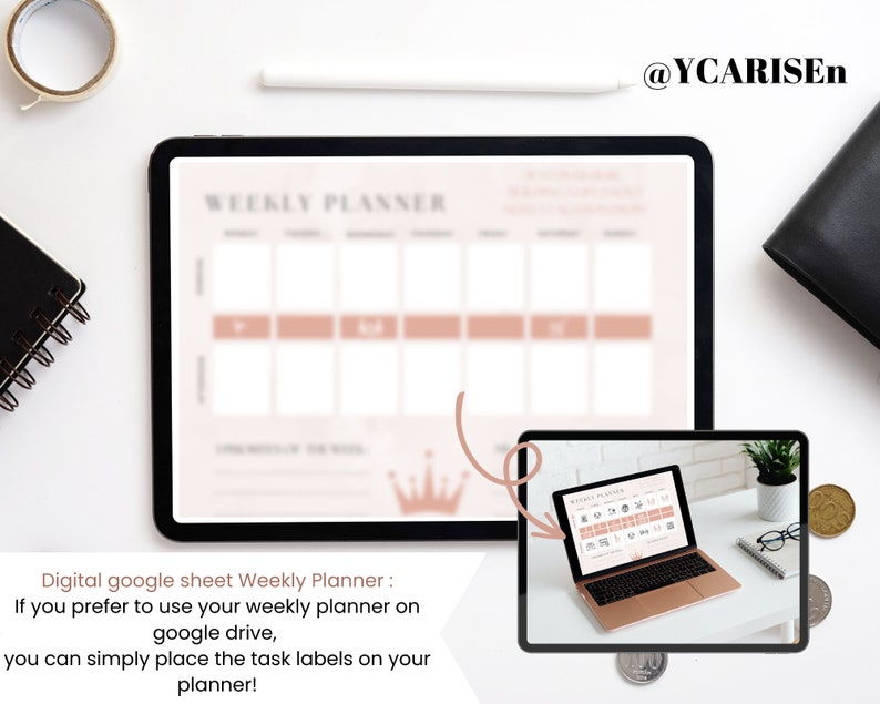 Online Business Owner Workbook Guide and Digital Planner, Digital ...
