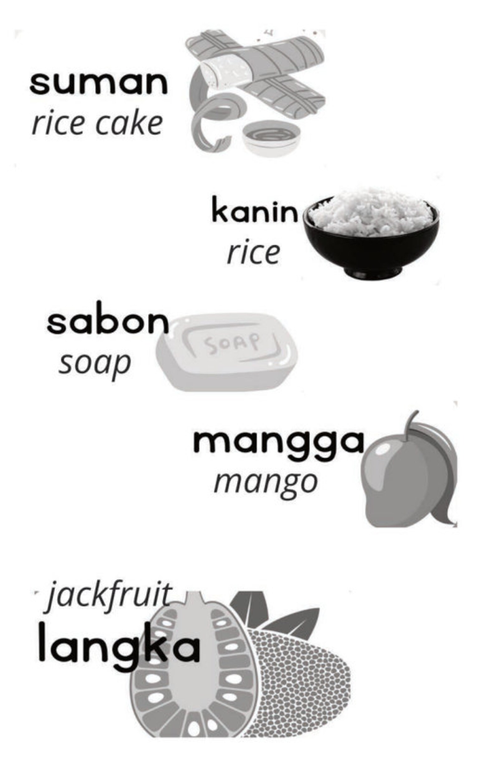 Filipino Abakada Learning Pages 63 Printable PDF | Filipino ABC ...