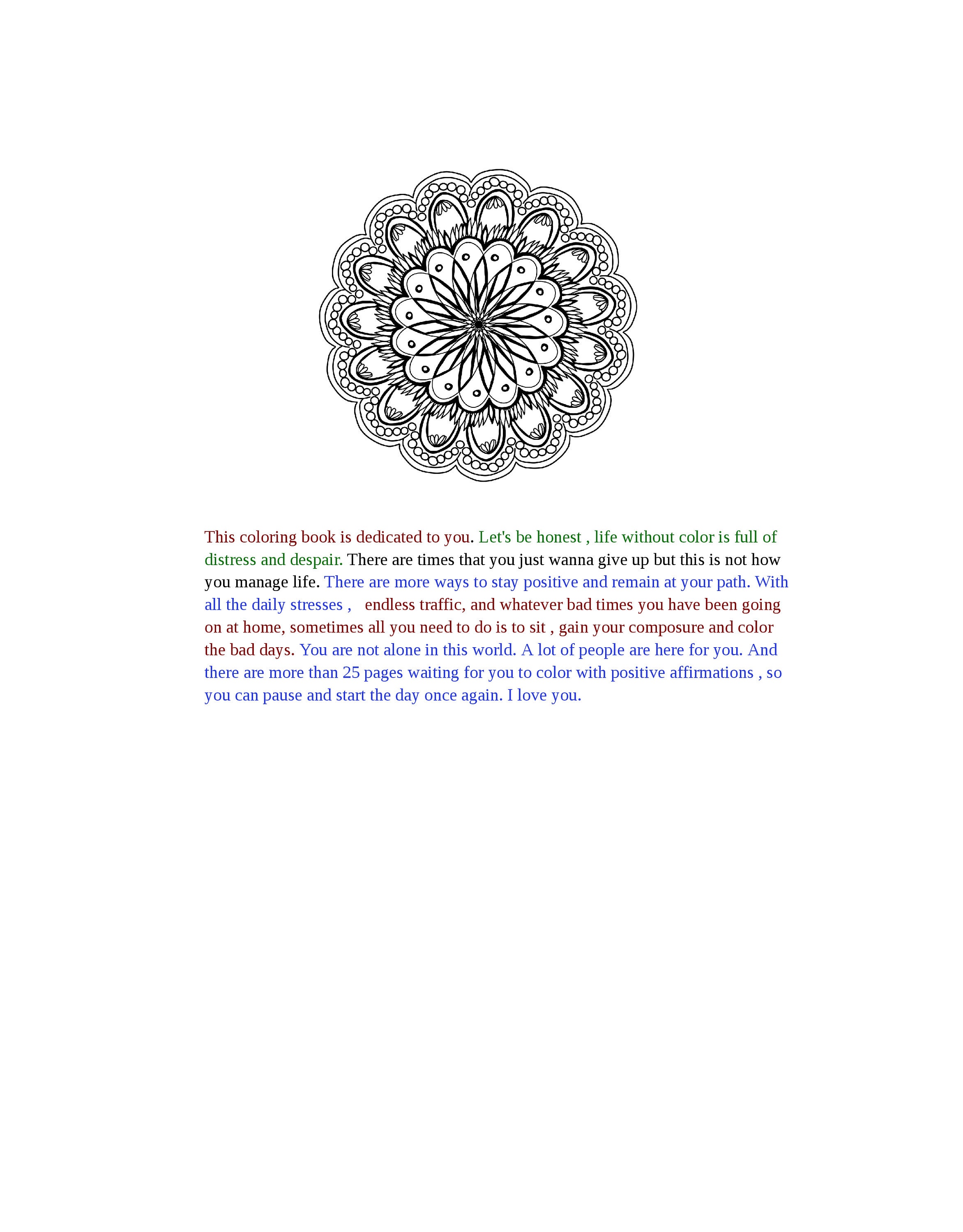 Anxiety and Depression Relief Coloring Pages for Adults , > 100 ...