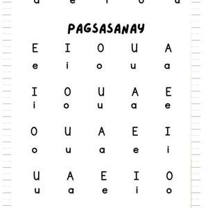 Filipino Abakada Learning Pages 63 Printable PDF | Filipino ABC ...