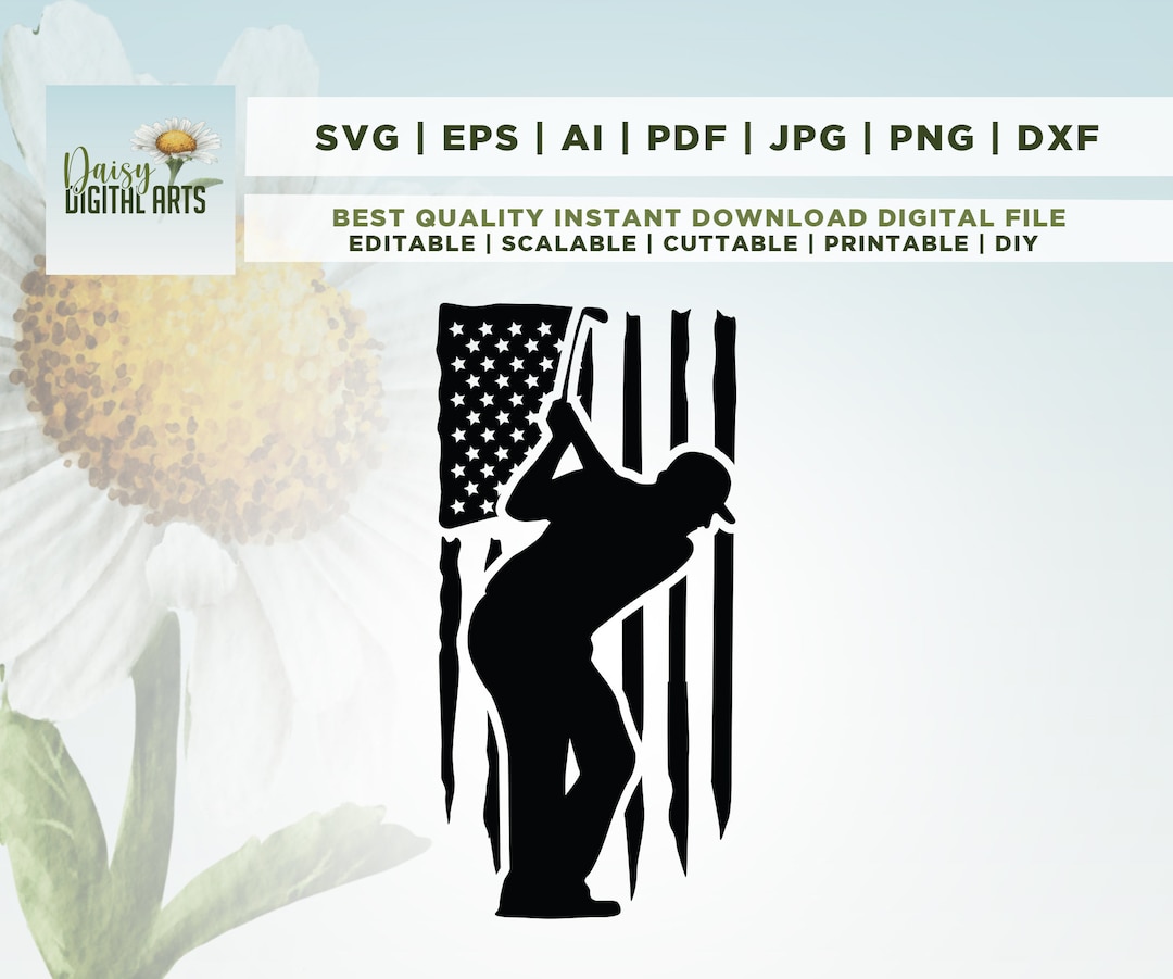 Golf Player Svg, Golf Clubs Svg, Golf Ball Svg, Golf Vector, Golf ...