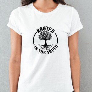Southern SVG, Southern Roots, Rooted in the South, Tree With Roots Svg ...