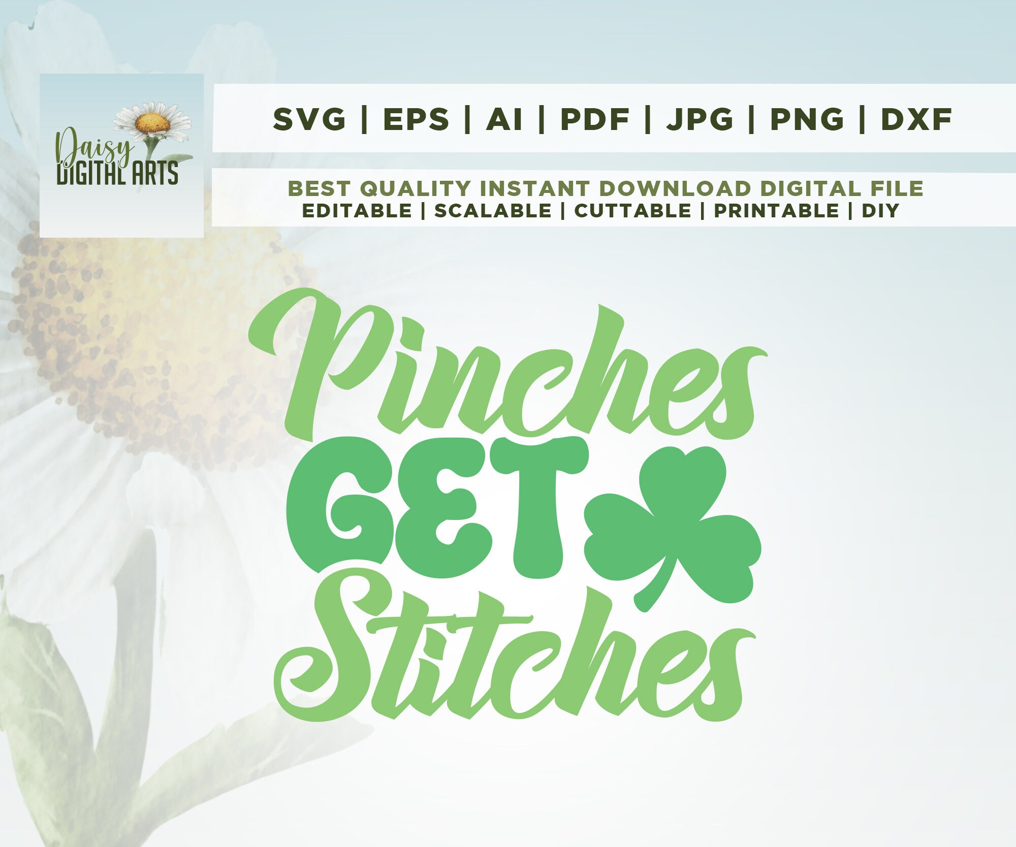 Pinches Get Stitches Svg, Cricut, Png, Svg, Sublimation, St Patrick’s ...