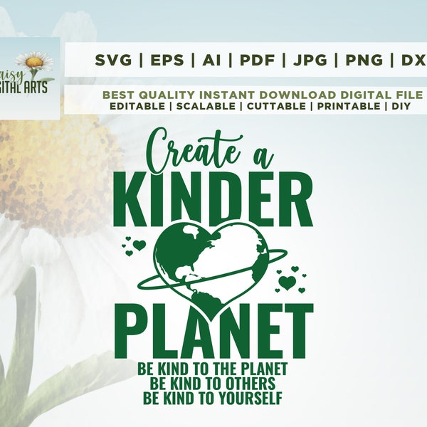 Create a a Kinder Planet Svg - Etsy