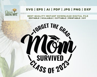 5th Grade SVG, Proud Mom of a 5th Grade Grad Svg, Mom Graduation Gift ...