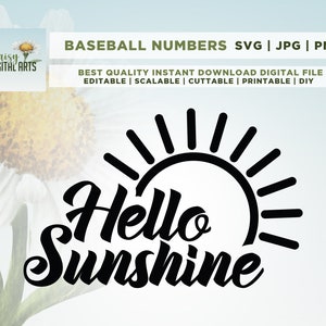 Hello Sunshine SVG, Heart Svg, Summer, Sun Svg, Summer Svg, Spring Svg ...