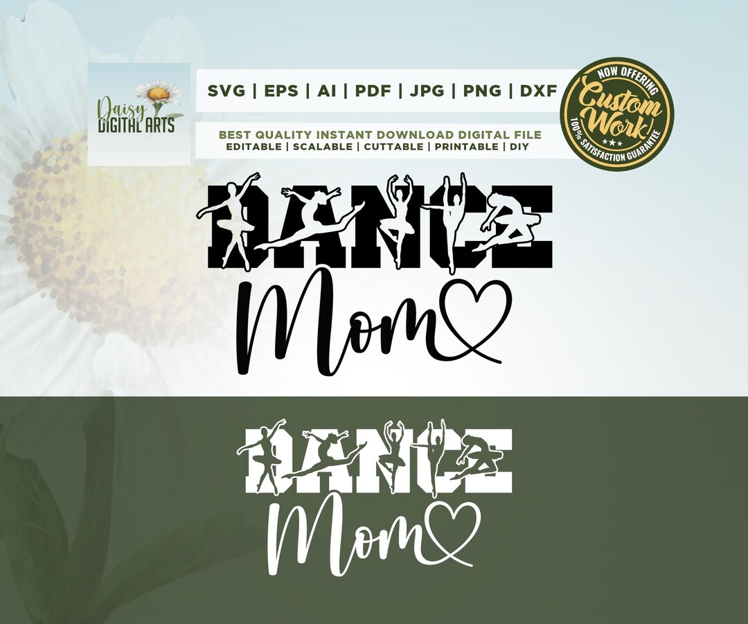Dance Mom SVG, Cricut, Png, Svg, Sublimation, Dance Team Mom, Dance ...
