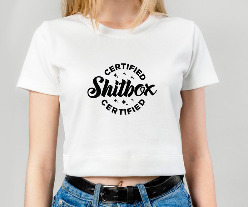Certified Shitbox SVG, Sarcastic Svg, Sarcasm Svg, Car Decal Svg ...