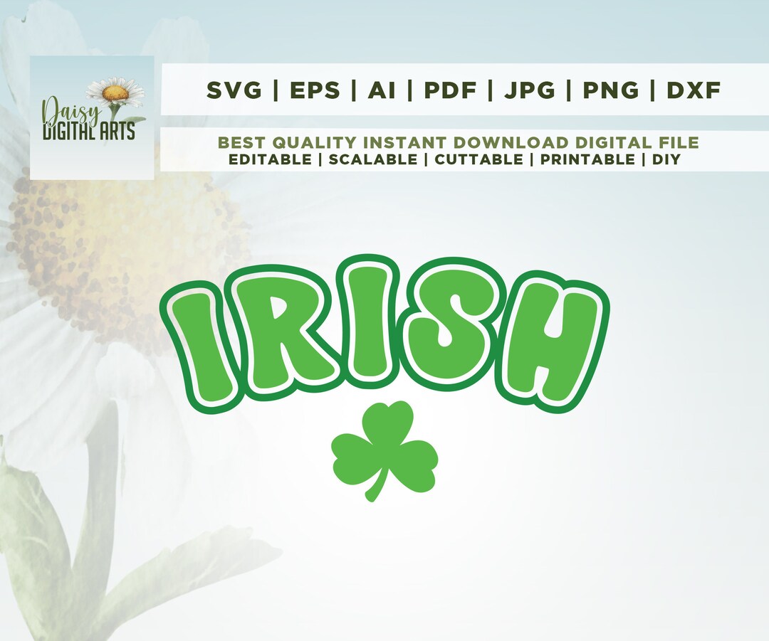 Irish Svg, Irish Png, Lucky Svg, Irish Shirt, St Paddys Day Svg, St ...