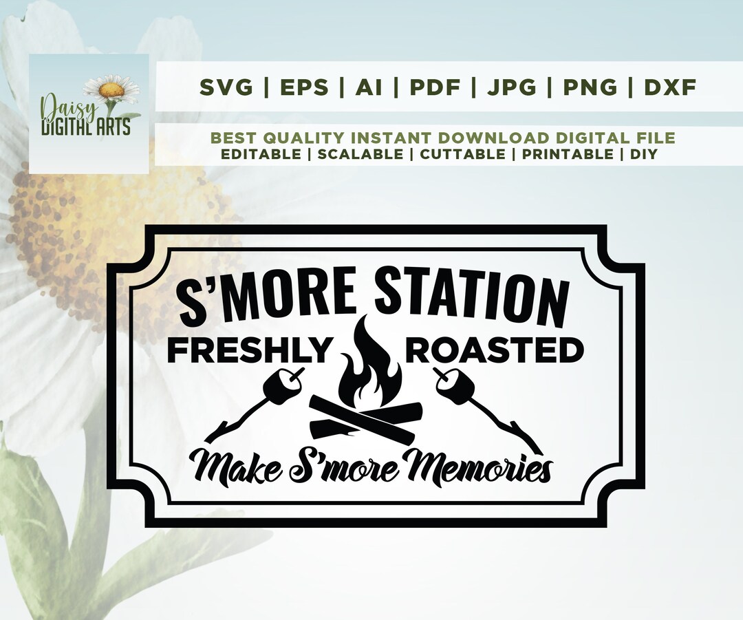 Making Smore Memories SVG, Camping Svg, Smores Svg, Smore Station Svg ...