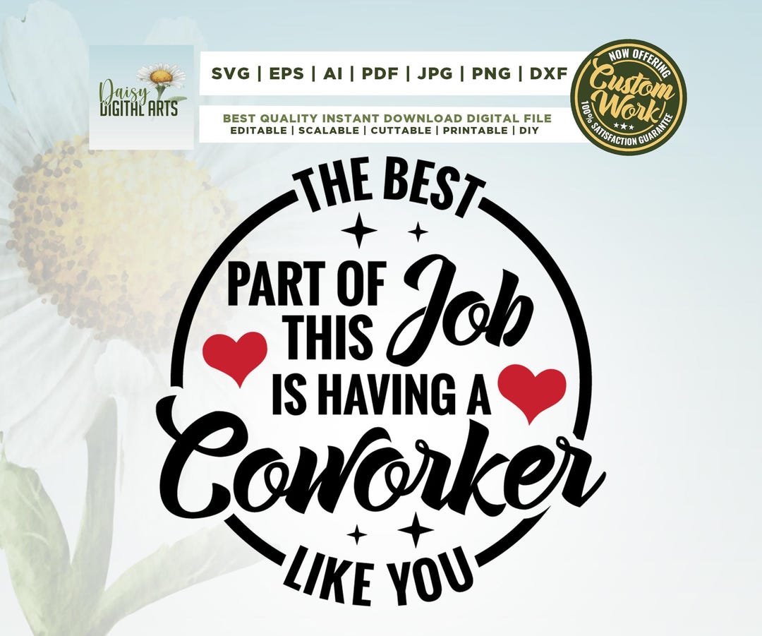 Coworker Ornament Svg, Colleague Ornament Png, Coworker Gift Svg ...