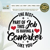 Co Worker Appreciation SVG Bundle | Funny Office Quotes PNG SVG Eps ...