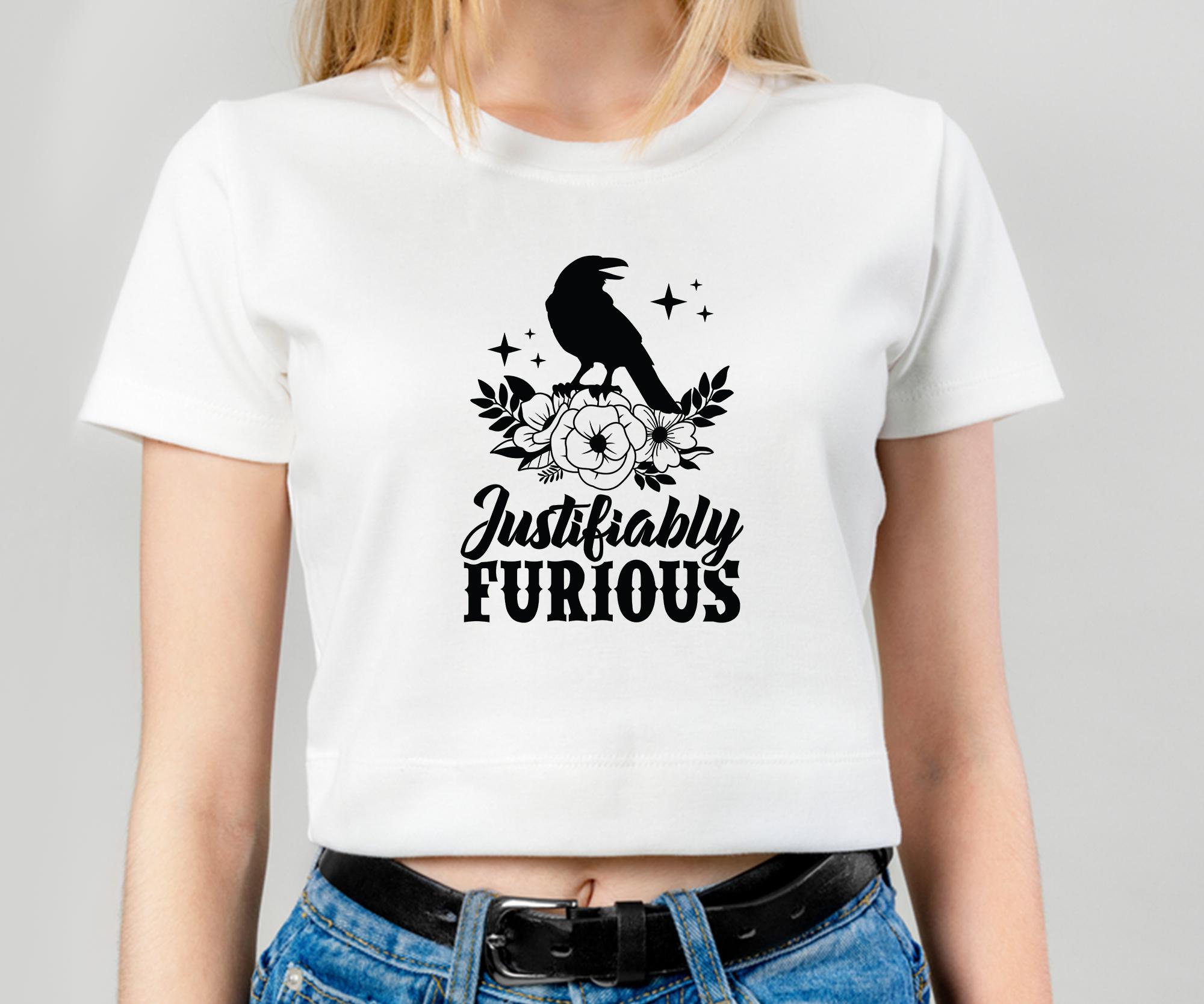 Justifiably Furious Raven Svg, Furious Png, Women Rights Svg, Cricut ...