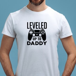 Leveled up Svg, Game Controller, Dad Svg, Father Svg Png, Gaming Svg ...