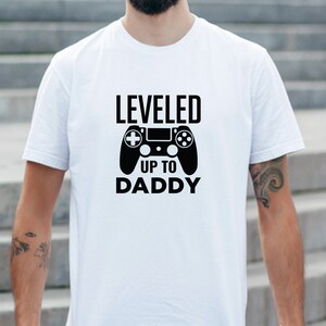 Leveled up Svg, Game Controller, Dad Svg, Father Svg Png, Gaming Svg ...