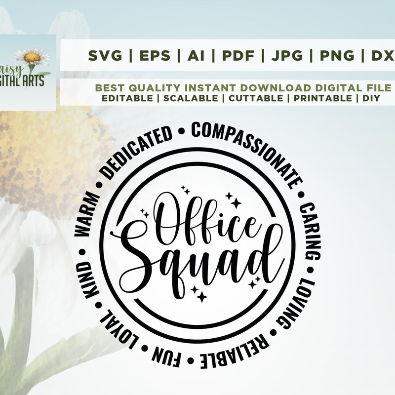 Office Squad Svg - Etsy