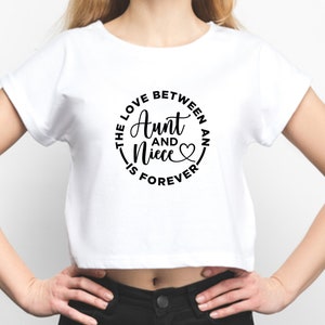 Aunt and Niece SVG, the Love Between an Aunt & Niece is Forever, Aunt ...