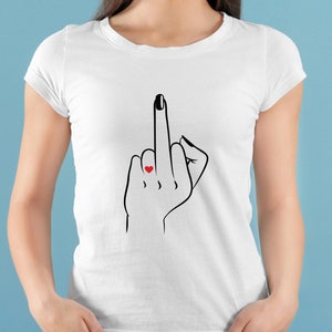 RUDE FINGER SVG File, Svg Files, Svg, Digital Downloads, Finger Svg ...