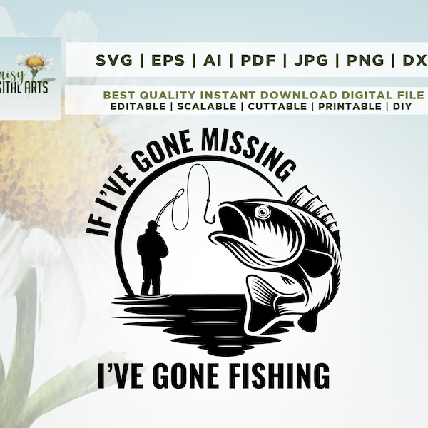 Gone Fishing in Heaven Svg - Etsy