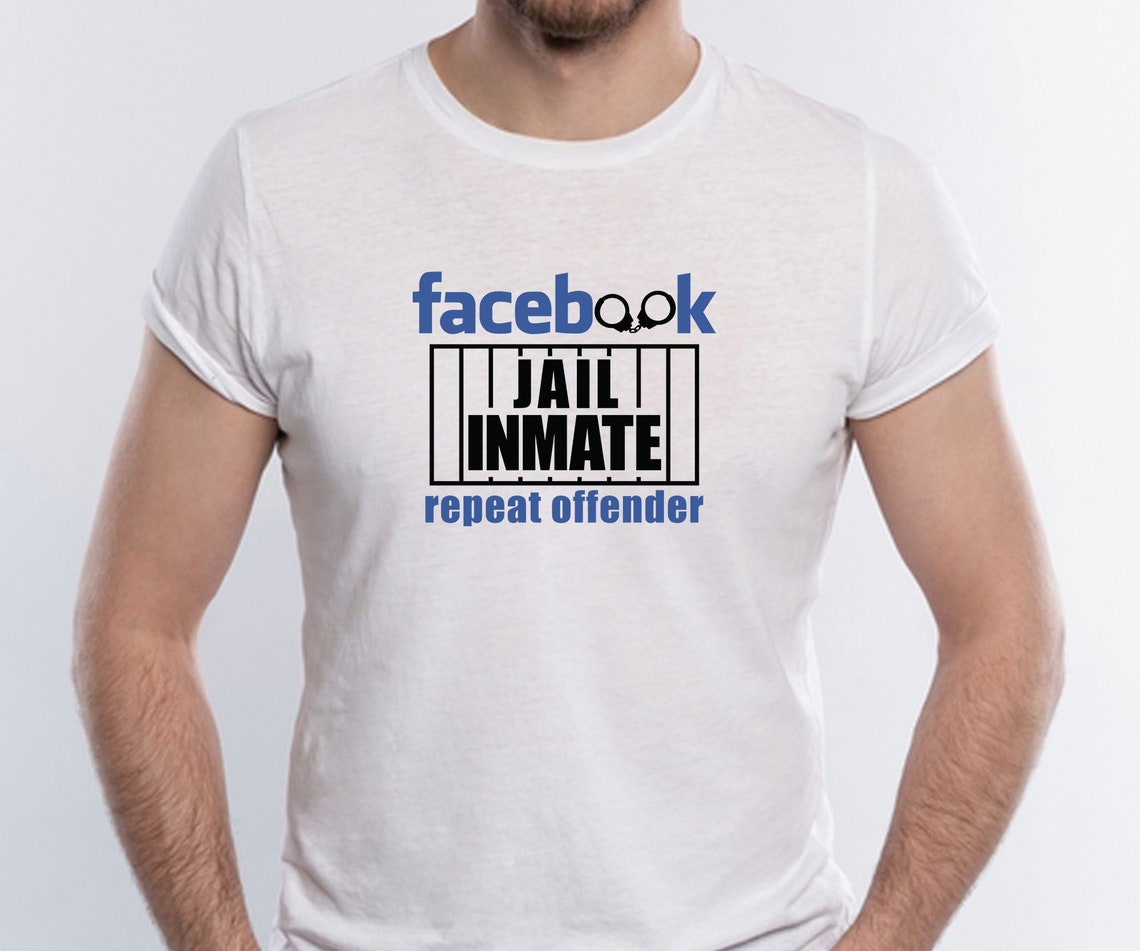 Facebook Jail Svg, Repeat Offender Svg, Fb Jail Svg, Facebook SVG, Fact ...