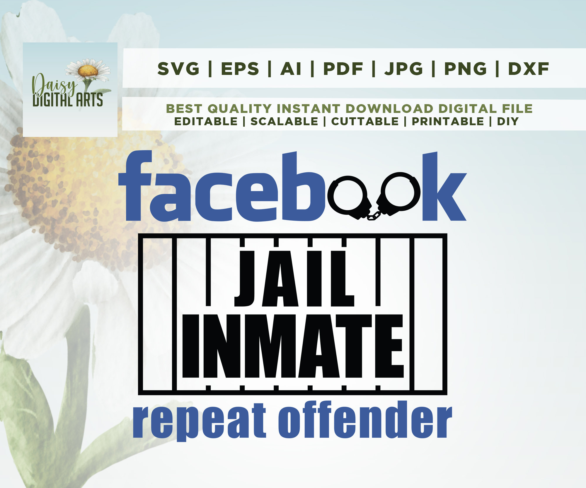 Jailed Clipart Flowers