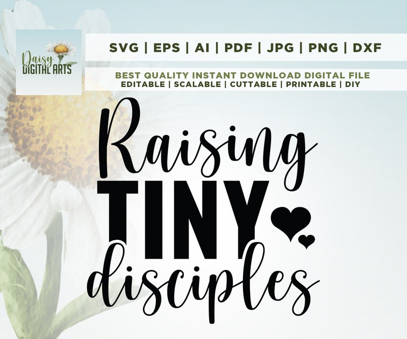 Raising Tiny Disciples Svg Christian Svg Jesus Svg Mom - Etsy