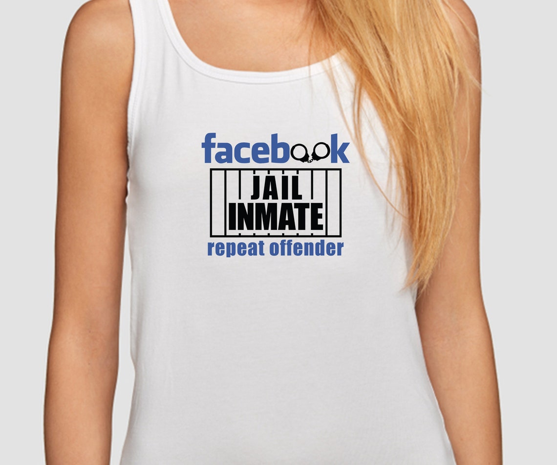 Facebook Jail Svg, Repeat Offender Svg, Fb Jail Svg, Facebook SVG, Fact ...