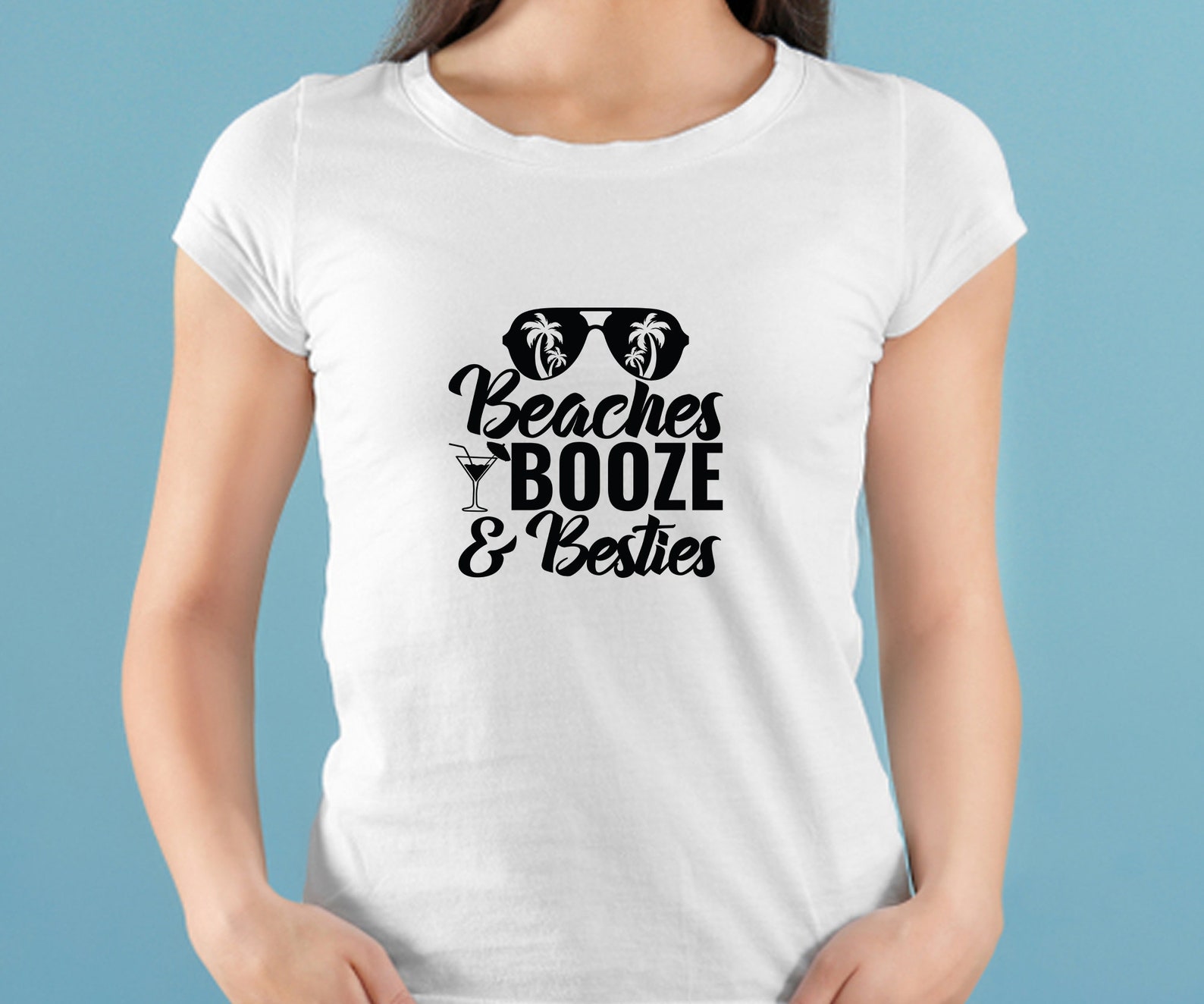 Beaches Booze and Besties Svg, Summer Svg, Beach Svg, Girl Trip, Cricut ...