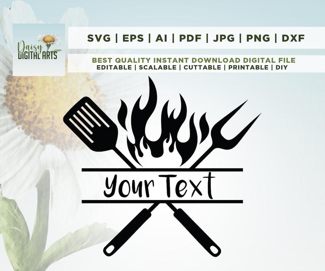 Grill Master SVG for Cricut, Silhouette, Grilling SVG, BBQ Grill Svg ...
