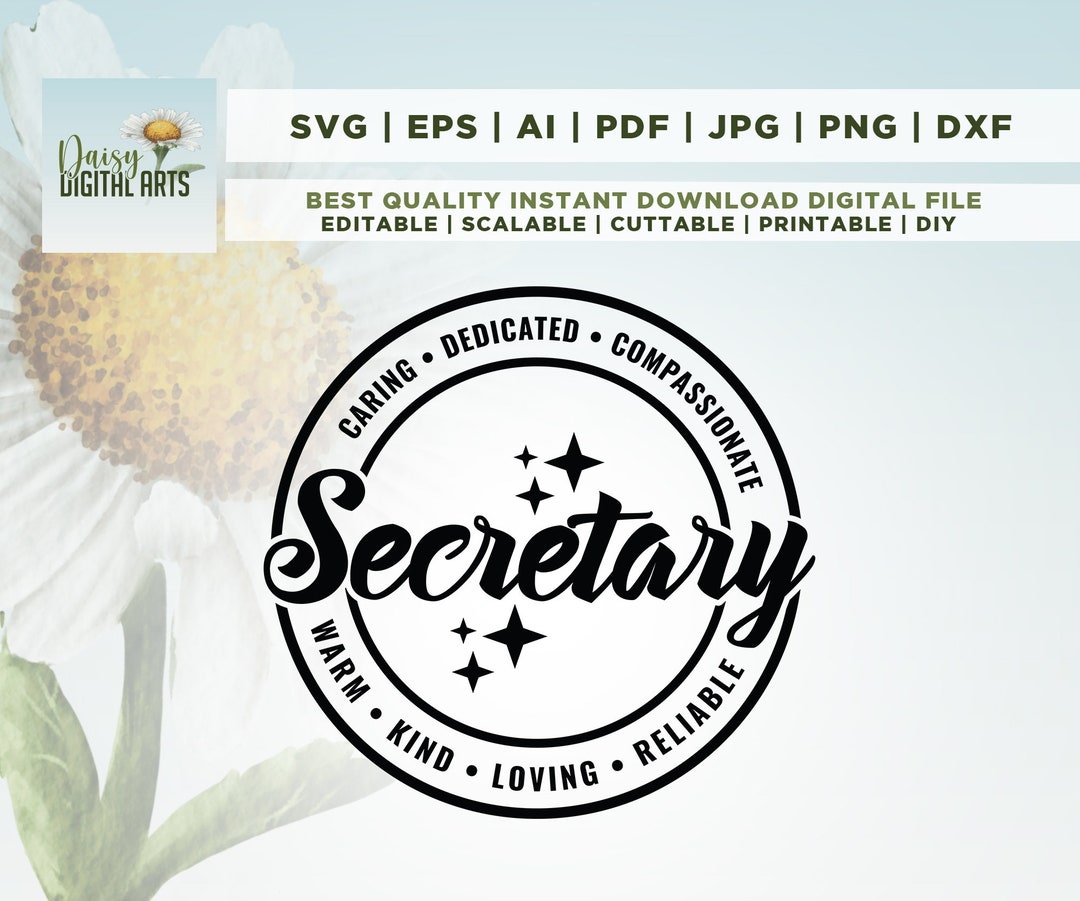Secretary Svg, School Secretary Svg, Office Assistant, Front Desk Admin ...