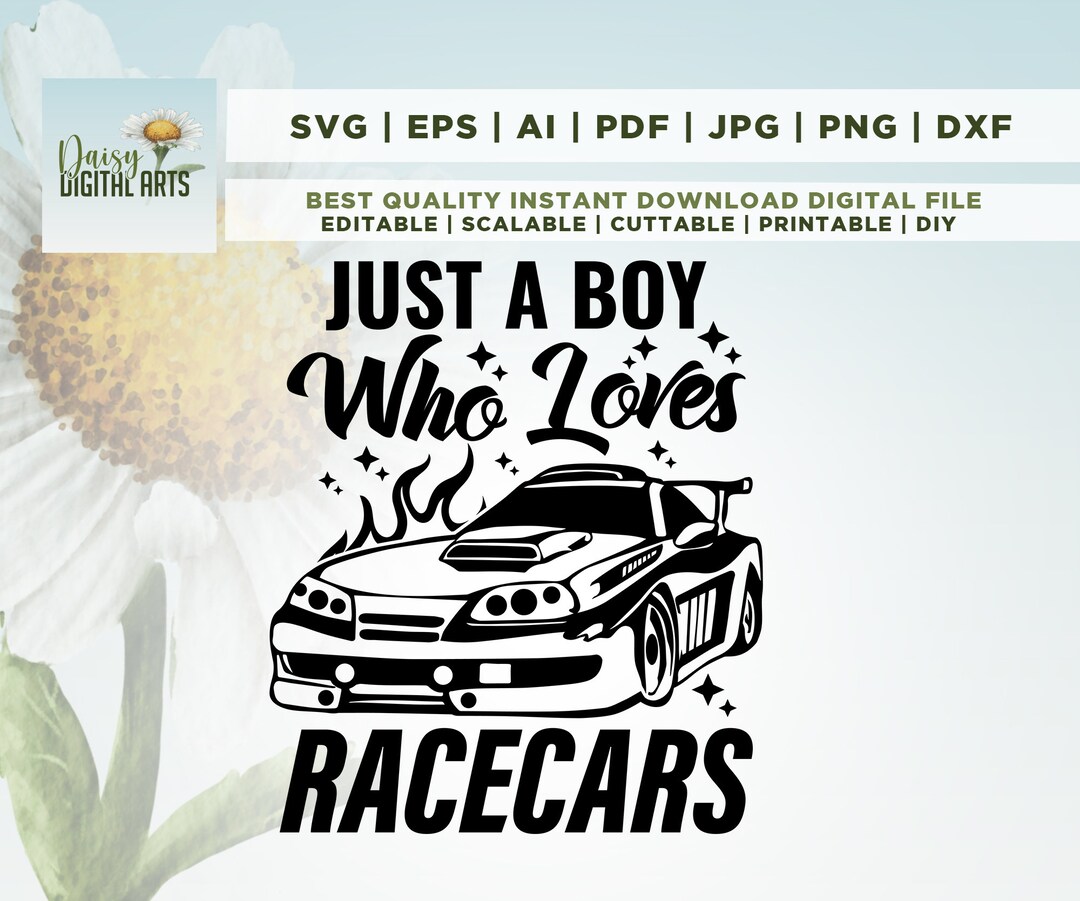 Race Car Birthday, Baby Boy Svg, Racing Birthday, Boys 2nd Birthday ...