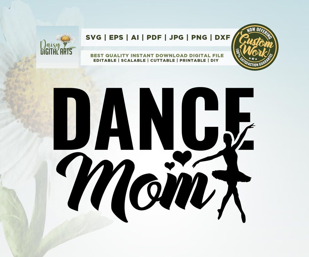 Dance Mom SVG, Dance Mama Svg, Dance Mom Shirt Png, Cricut, in My Dance ...