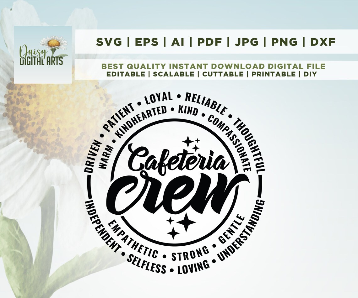 Cafeteria Crew Svg, Cafeteria Team, Lunchroom, Lunch Lady Svg ...