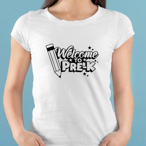 Welcome to Pre-k, Pre-k Sign SVG, Pre-k Classroom Decor, Decoration for ...