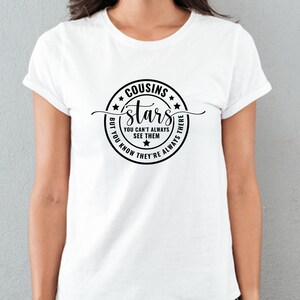 Cousins Are Like Stars, Cousins SVG, Cousin Quote SVG, Cousins Gift Svg ...