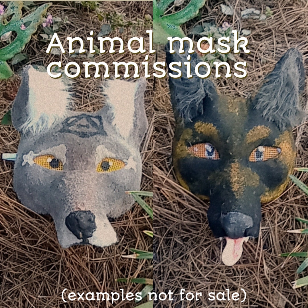 Animal Mask Custom Commissions Therian Costume - Etsy