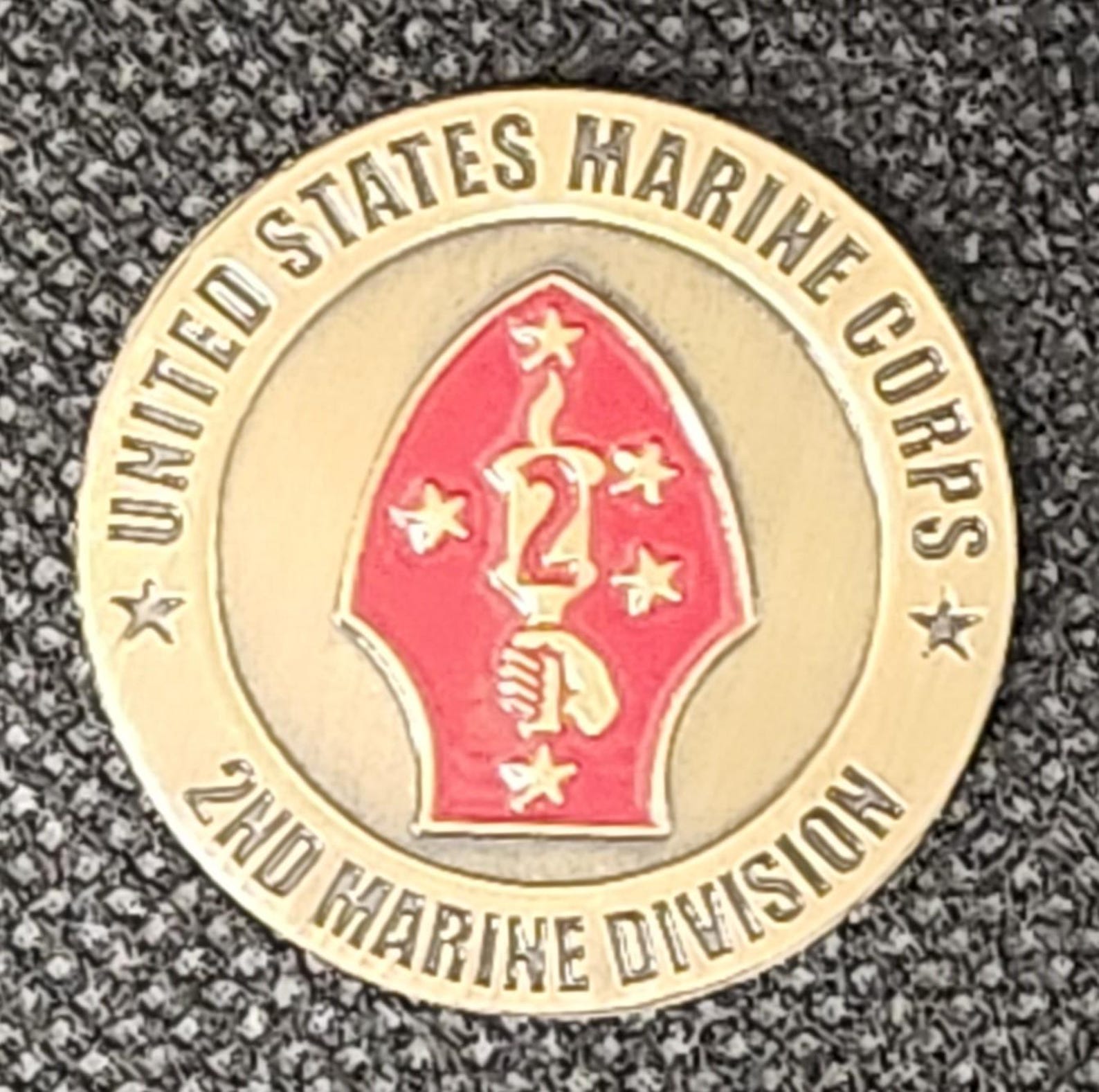 United States Marine Career and Division 30mm (1-1/5") Adhesive ...