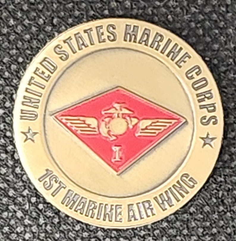 United States Marine Career and Division 30mm (1-1/5") Adhesive ...