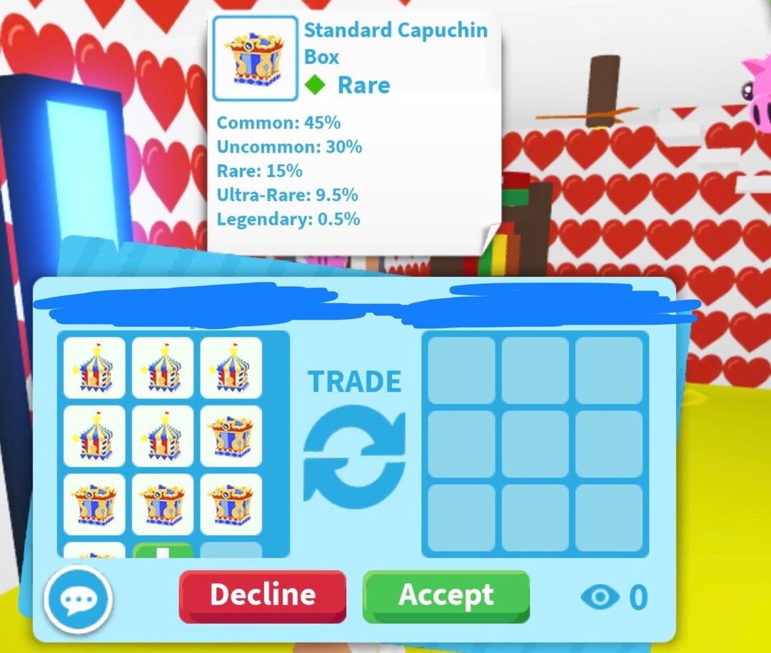 X5 Standard Capuchin & X5 Premium Capuchin Box ADOPT ME. ROBLOX - Etsy