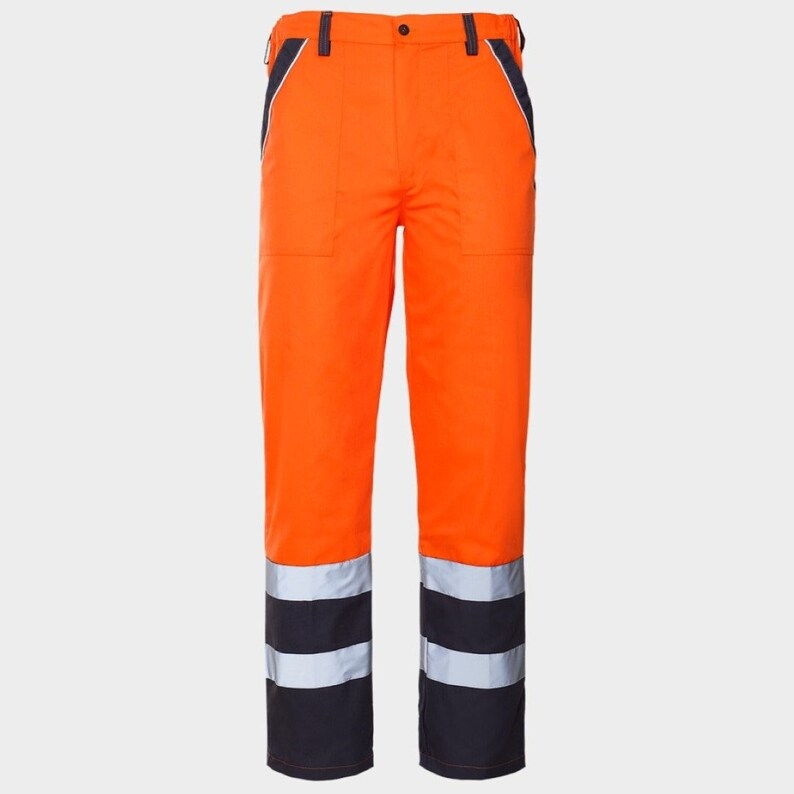 High Visibility Trousers for Summer Work - Mens Construction Clothing ...