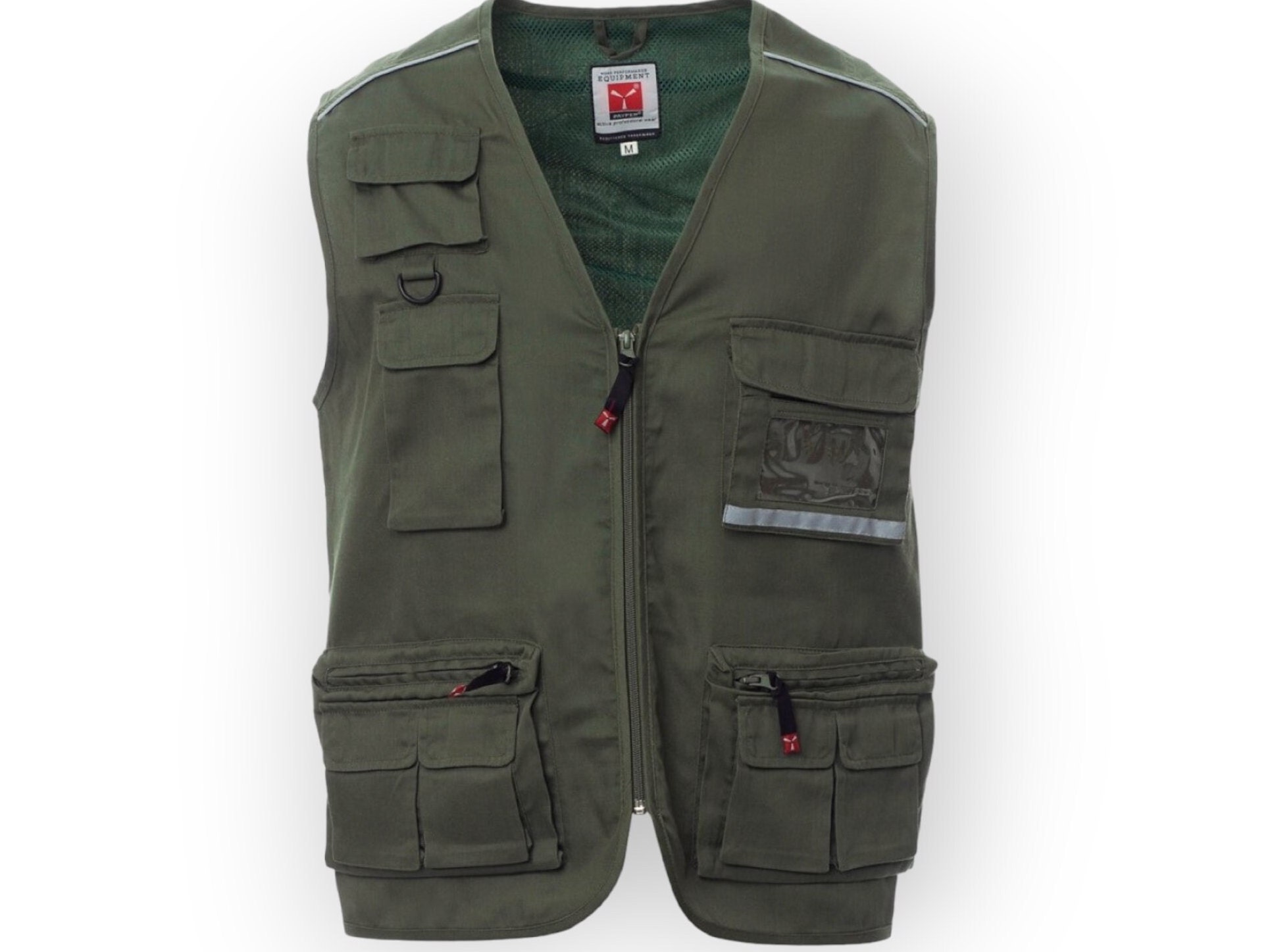 Multifunctional Work Vest With Pockets - Electrician Fishing and Tool ...